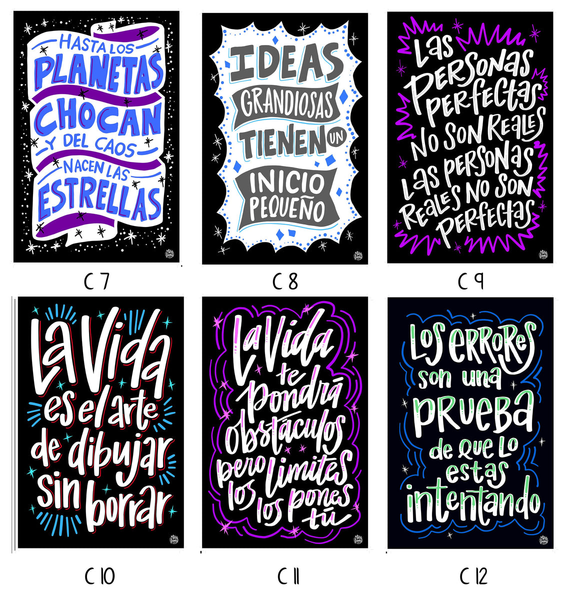 Spanish - Single Decals | Build Your Own Collection C – Fabulizz Design ...